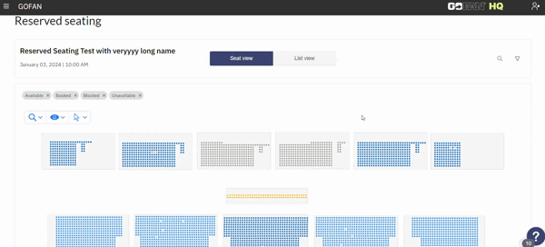 How to Block Off Reserved Seats