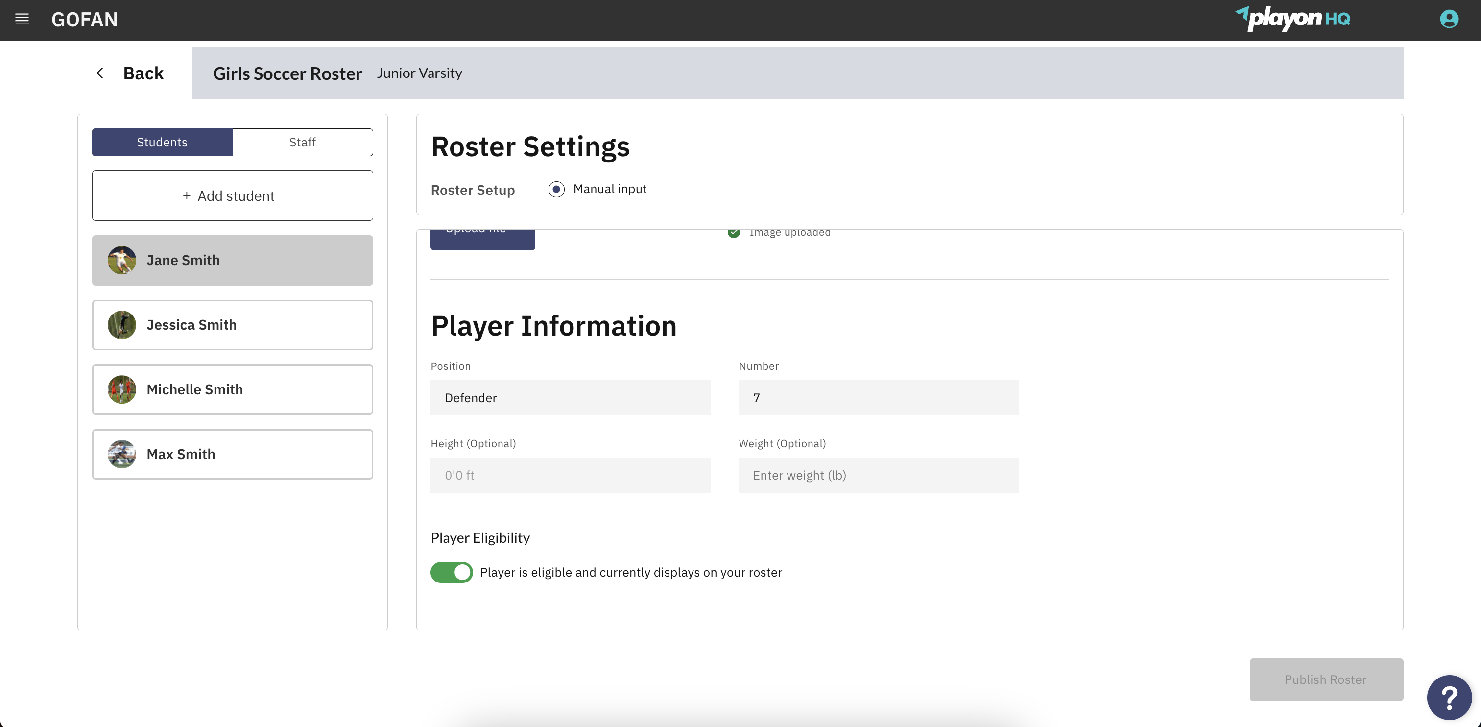 How to Create Teams and Rosters