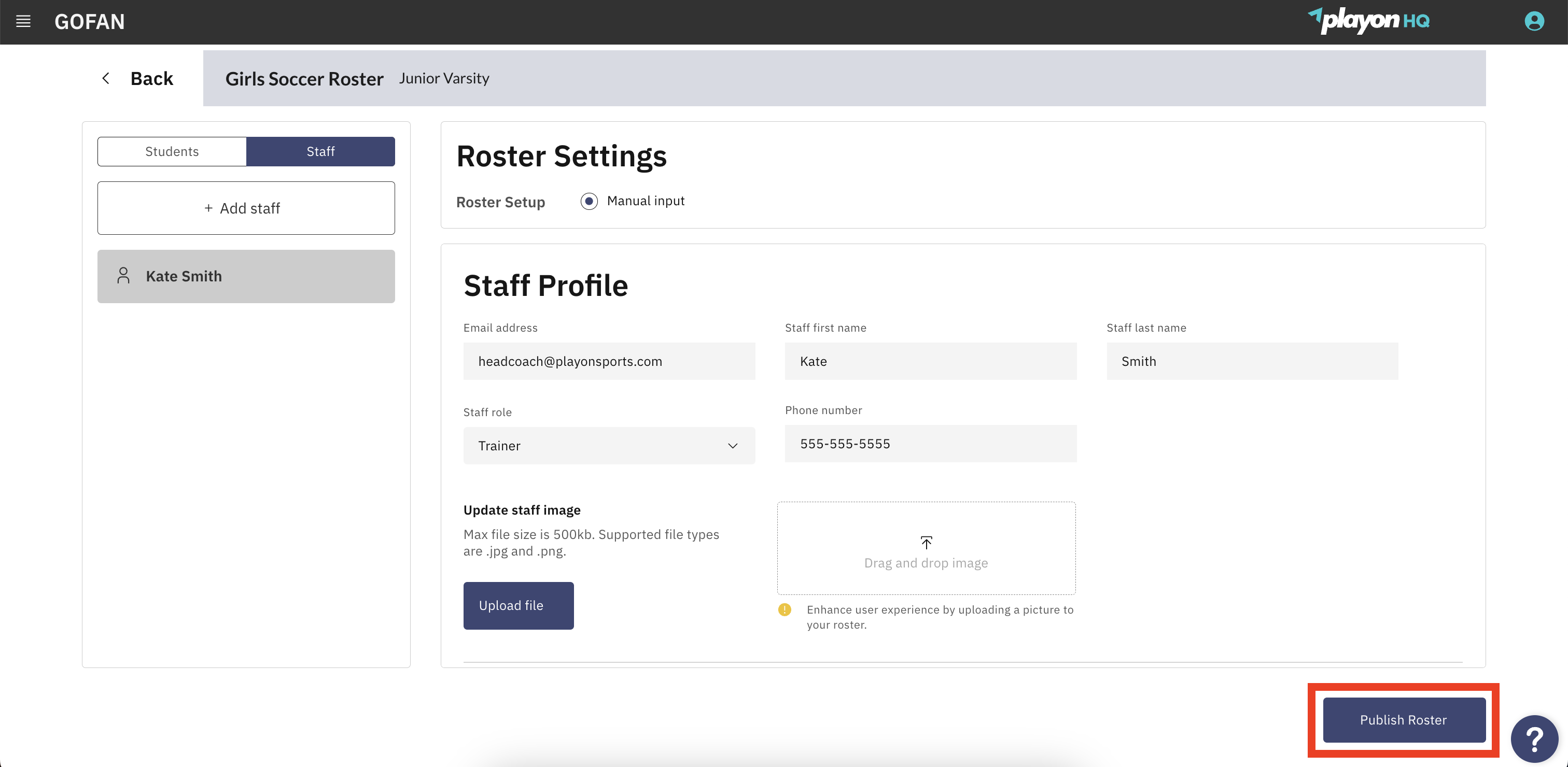 How to Create Teams and Rosters