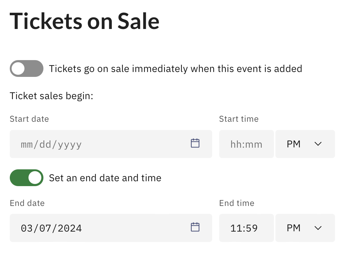 How to Create Ticketing Single Events in HQ