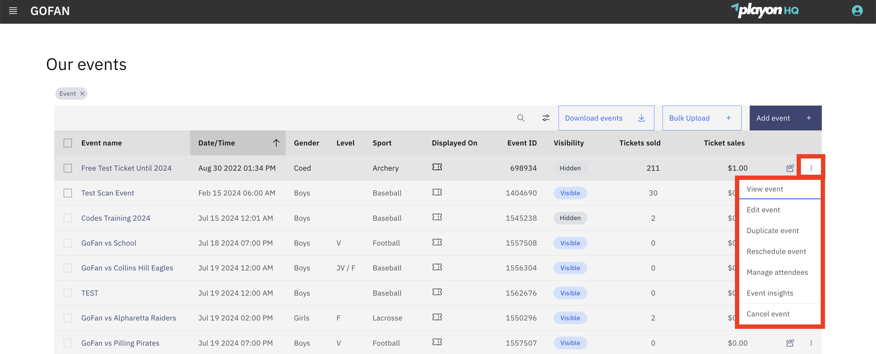 How to Create Ticketing Single Events in HQ