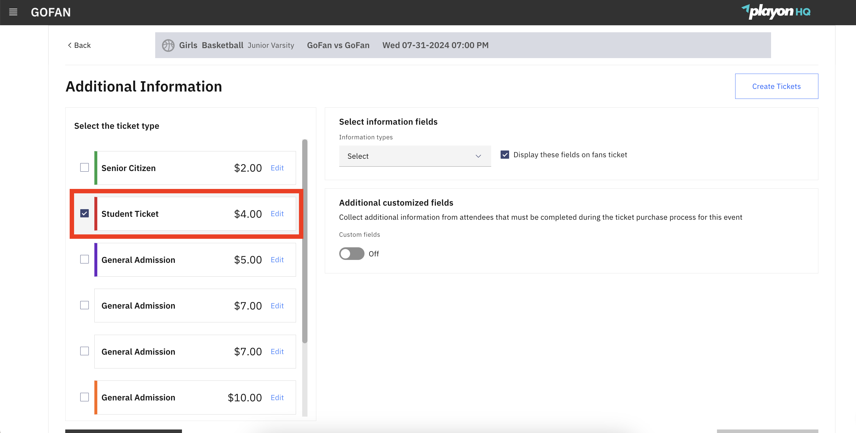 How to Create Ticketing Single Events in HQ