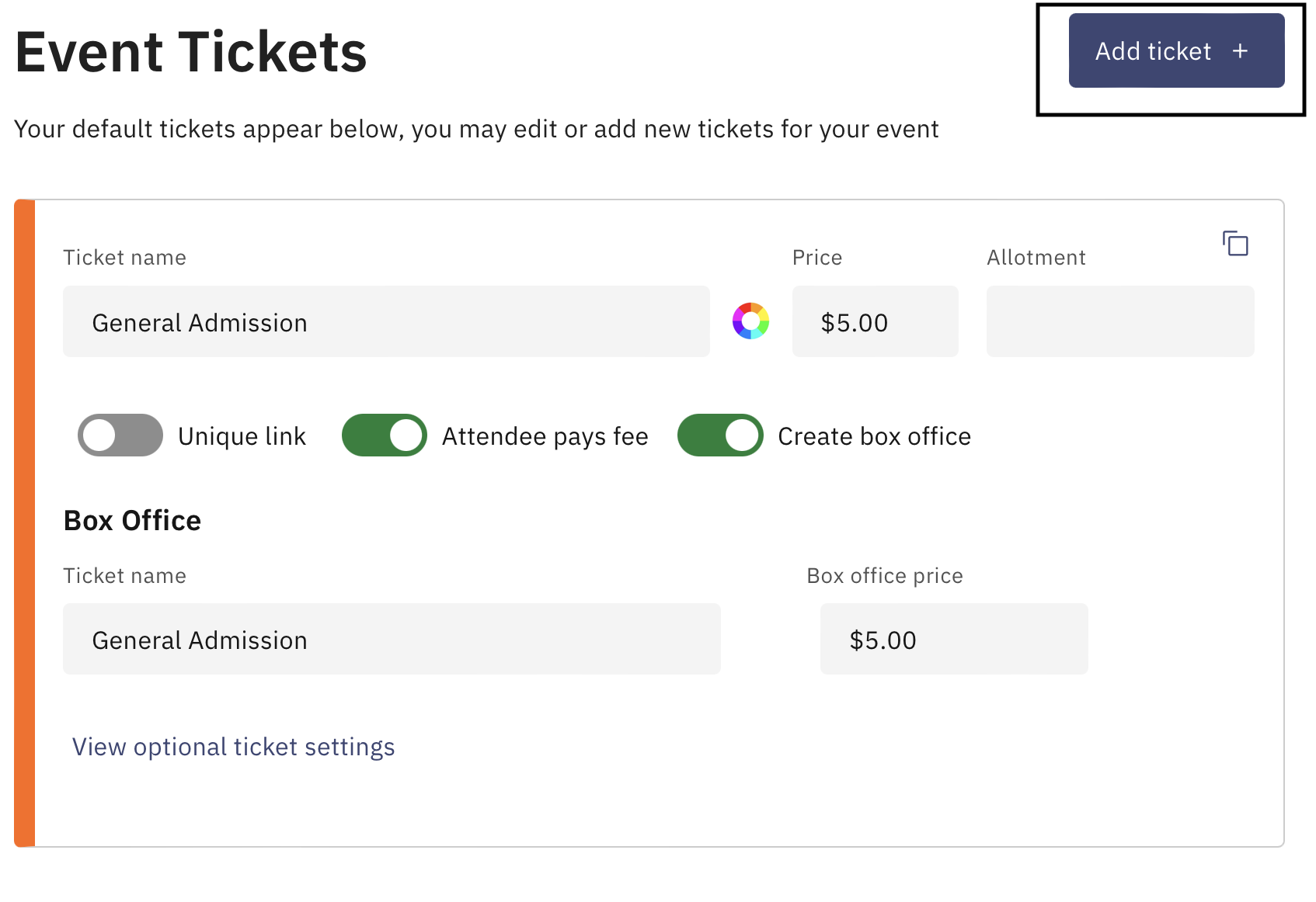 Ticketing School