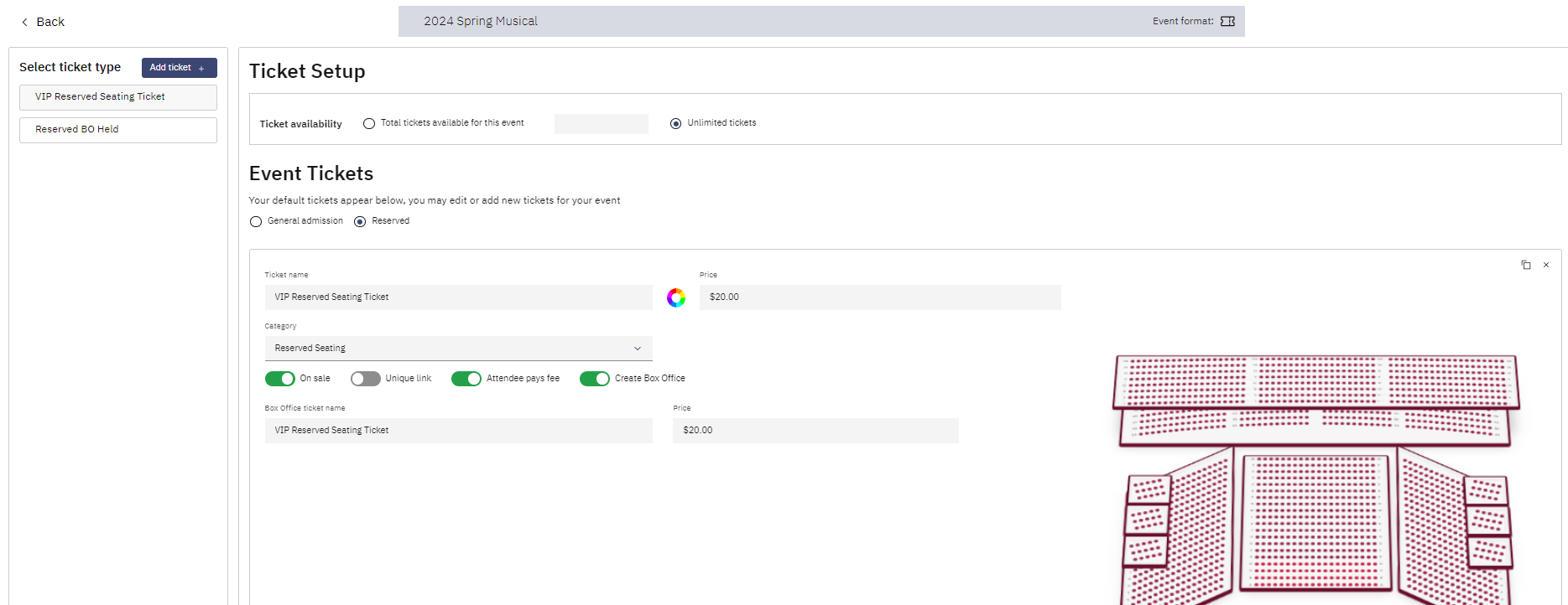 How to Manage Reserved Seating Tickets