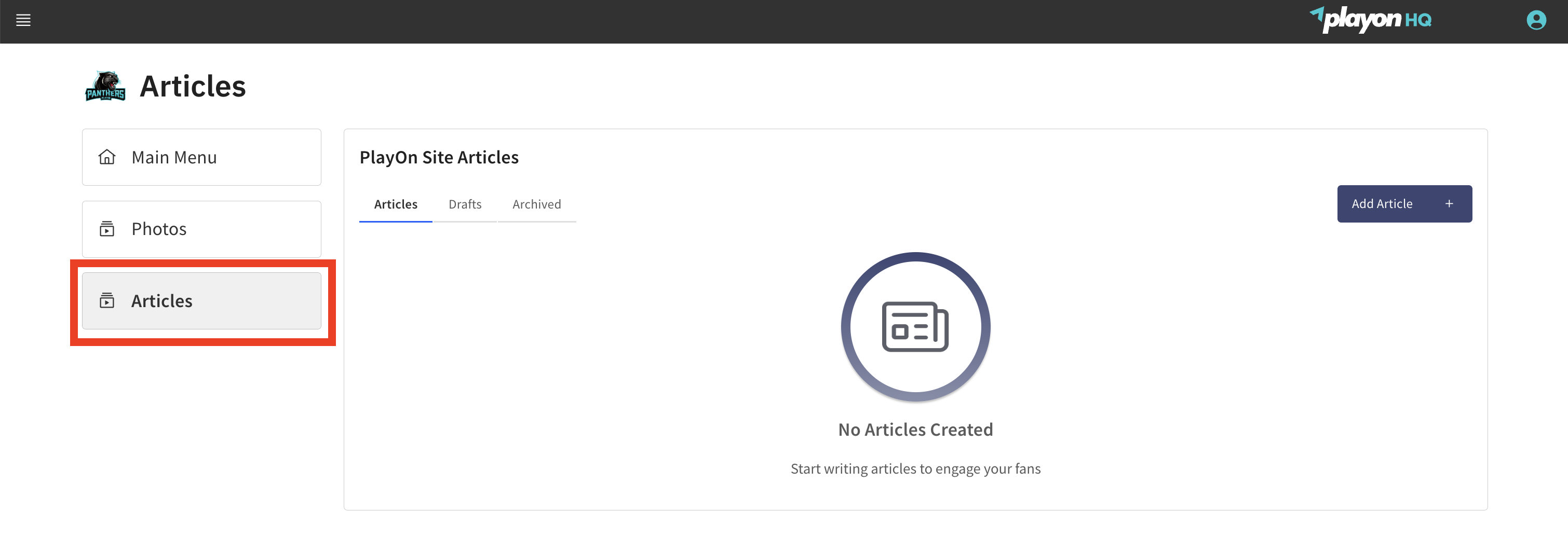 How to Manage Sites