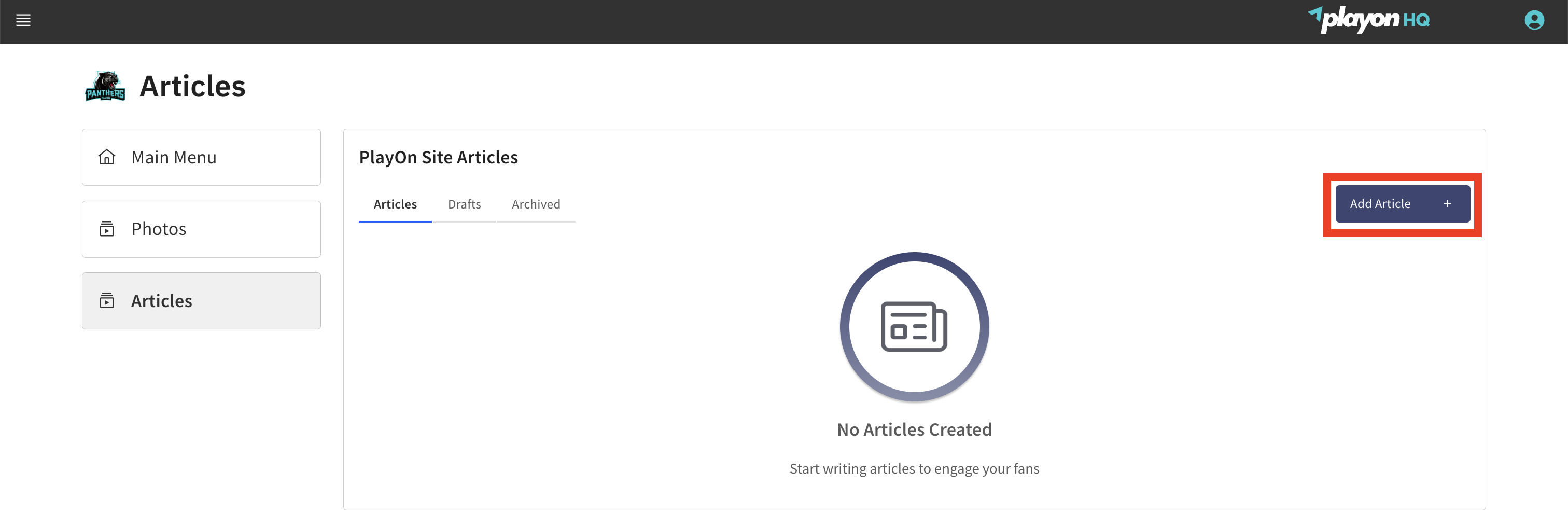 How to Manage Sites