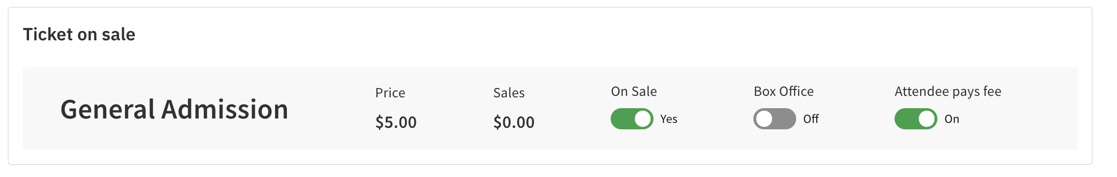 How to Manage Ticket Availability