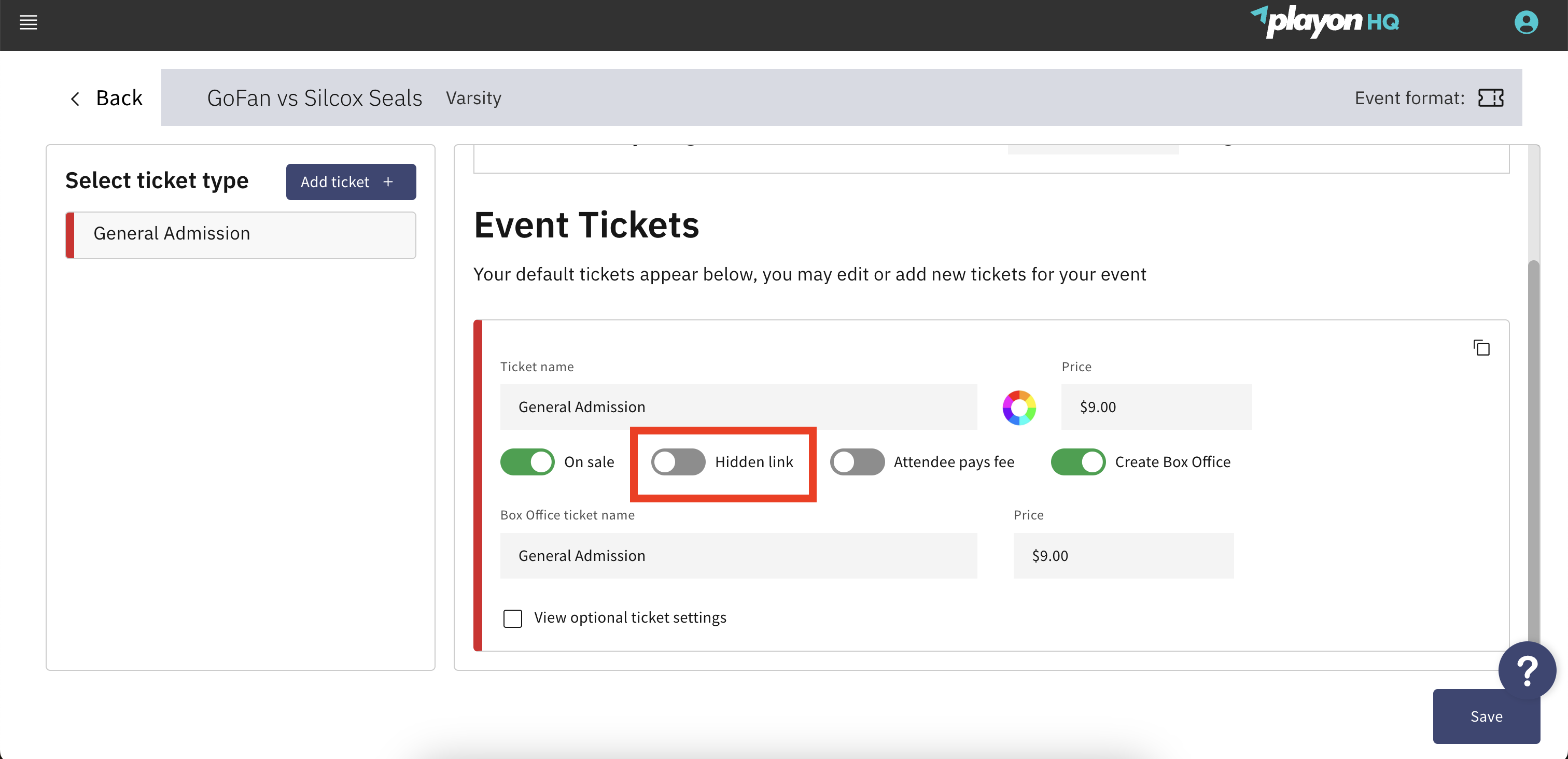 How to Manage Ticket Availability