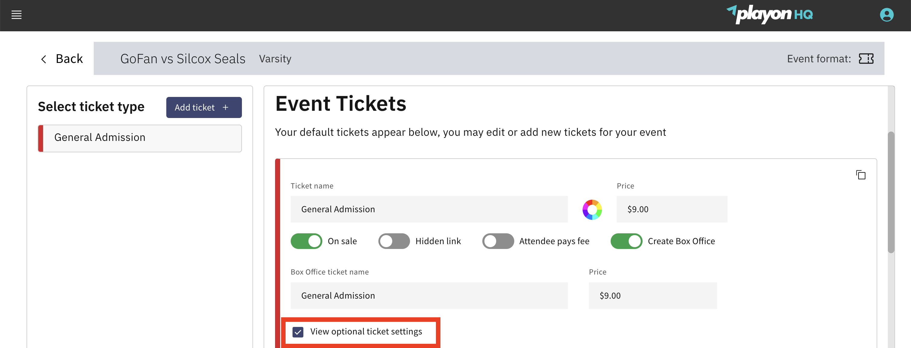 How to Manage Ticket Availability