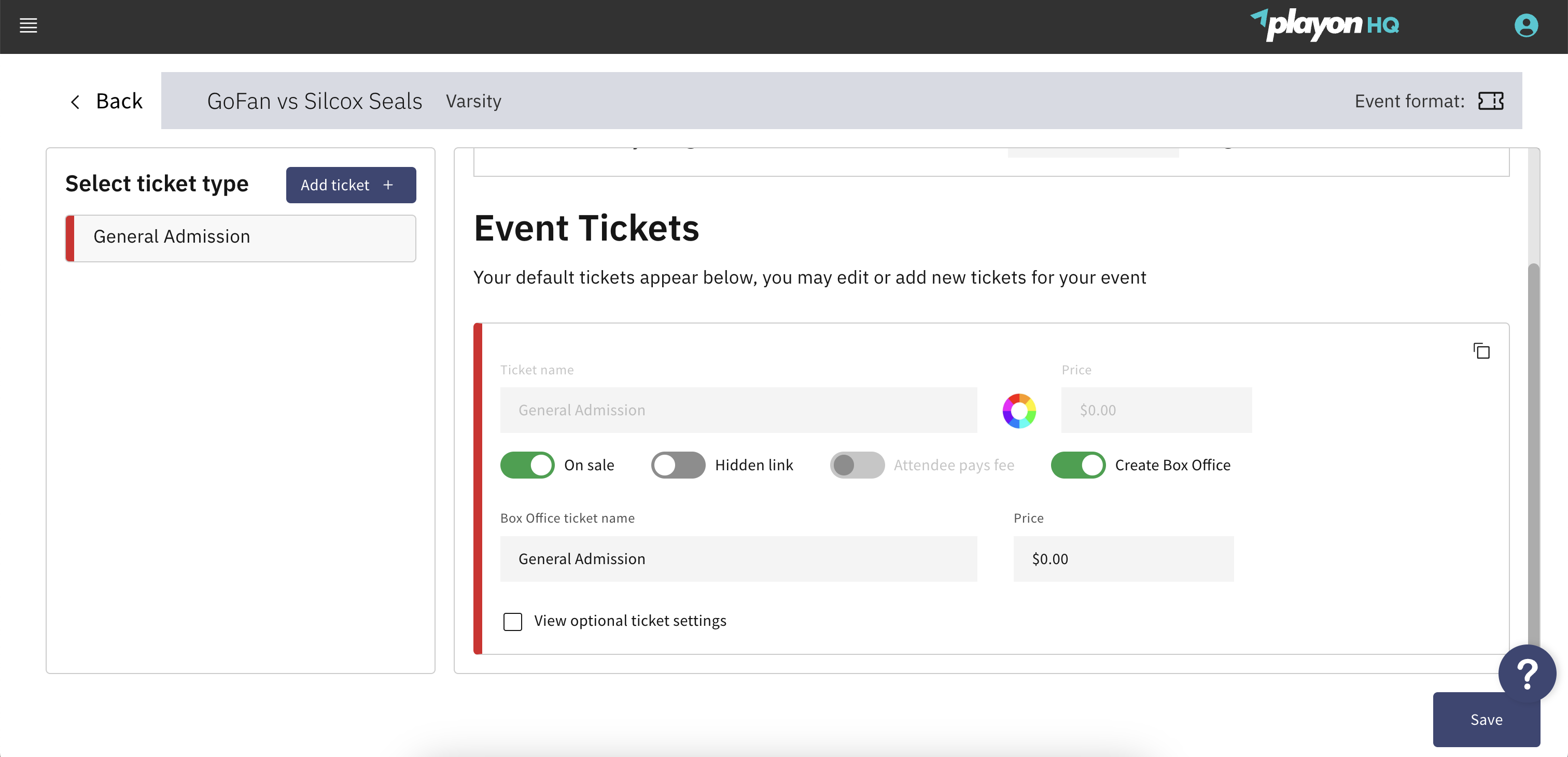 How to Manage Ticket Settings Before and After Going on Sale