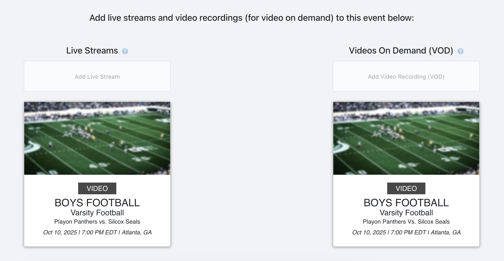 How to Manage Videos on Demand (VODs)