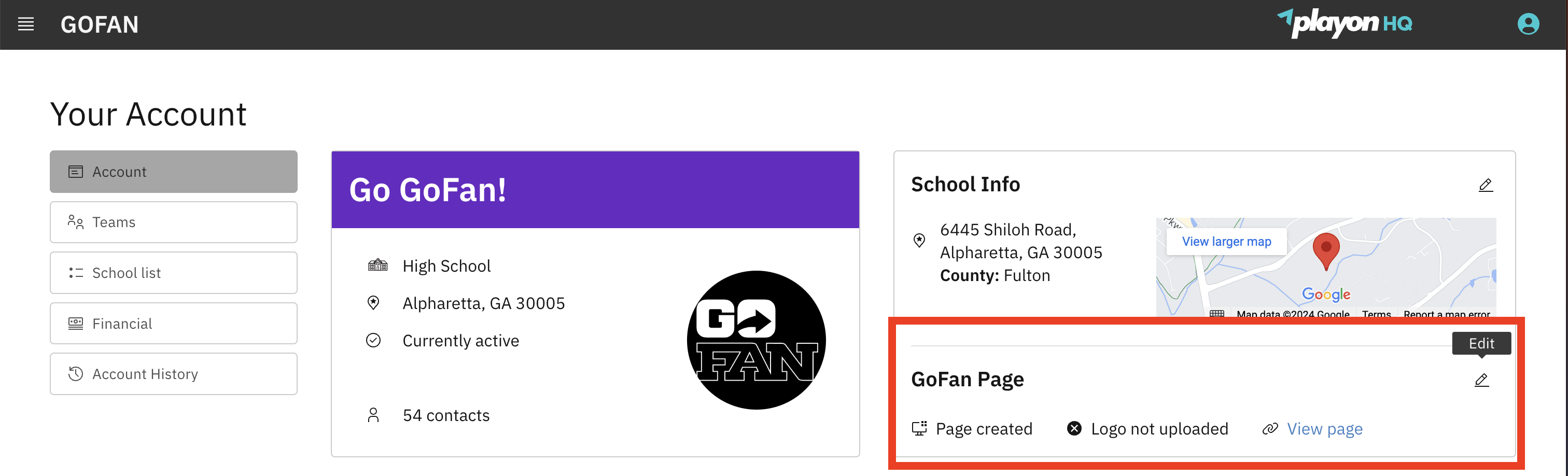 How to Manage Your GoFan Page