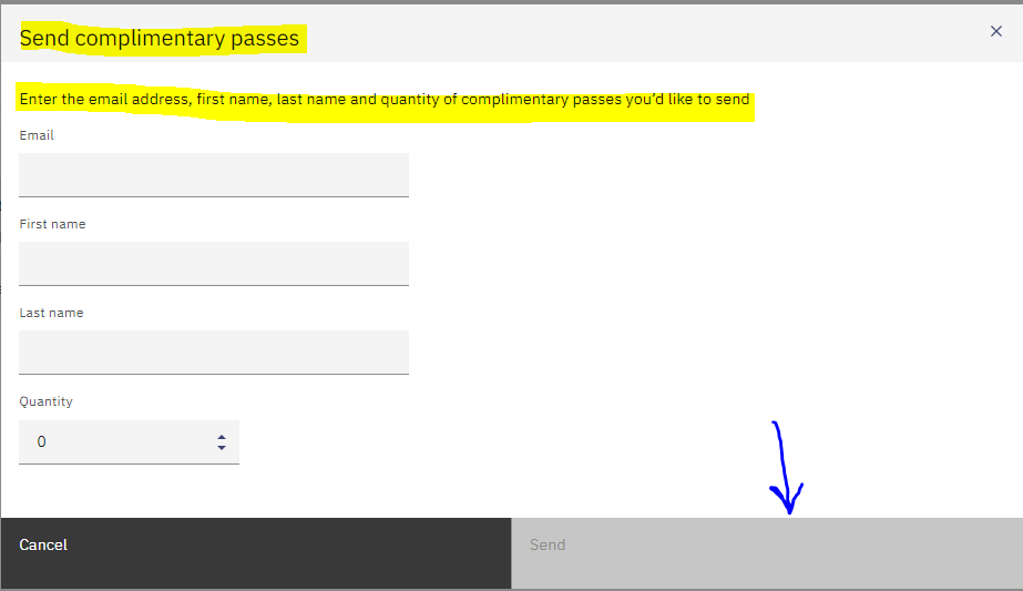 How to Provide Complimentary Tickets and Mobile Passes