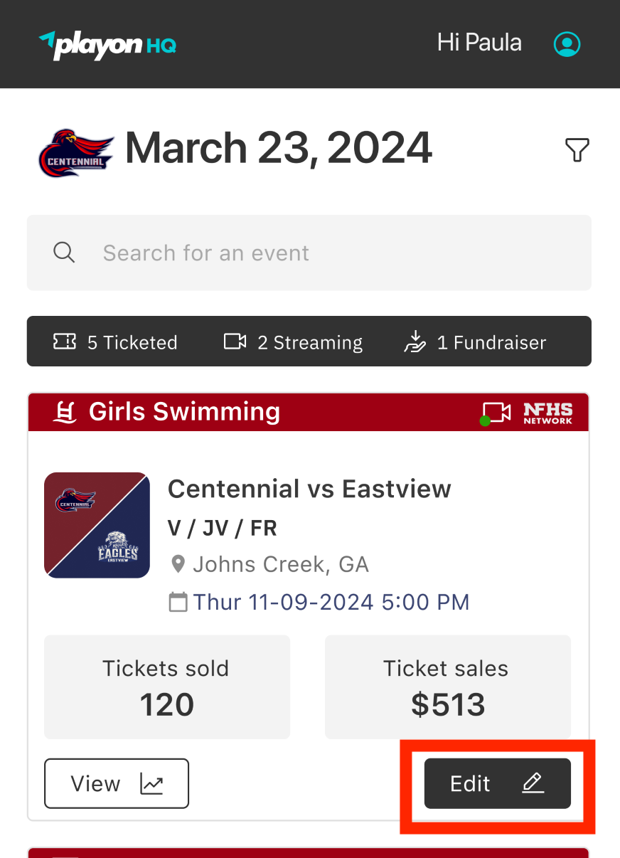 How to Provide a Complimentary Ticket in Mobile HQ