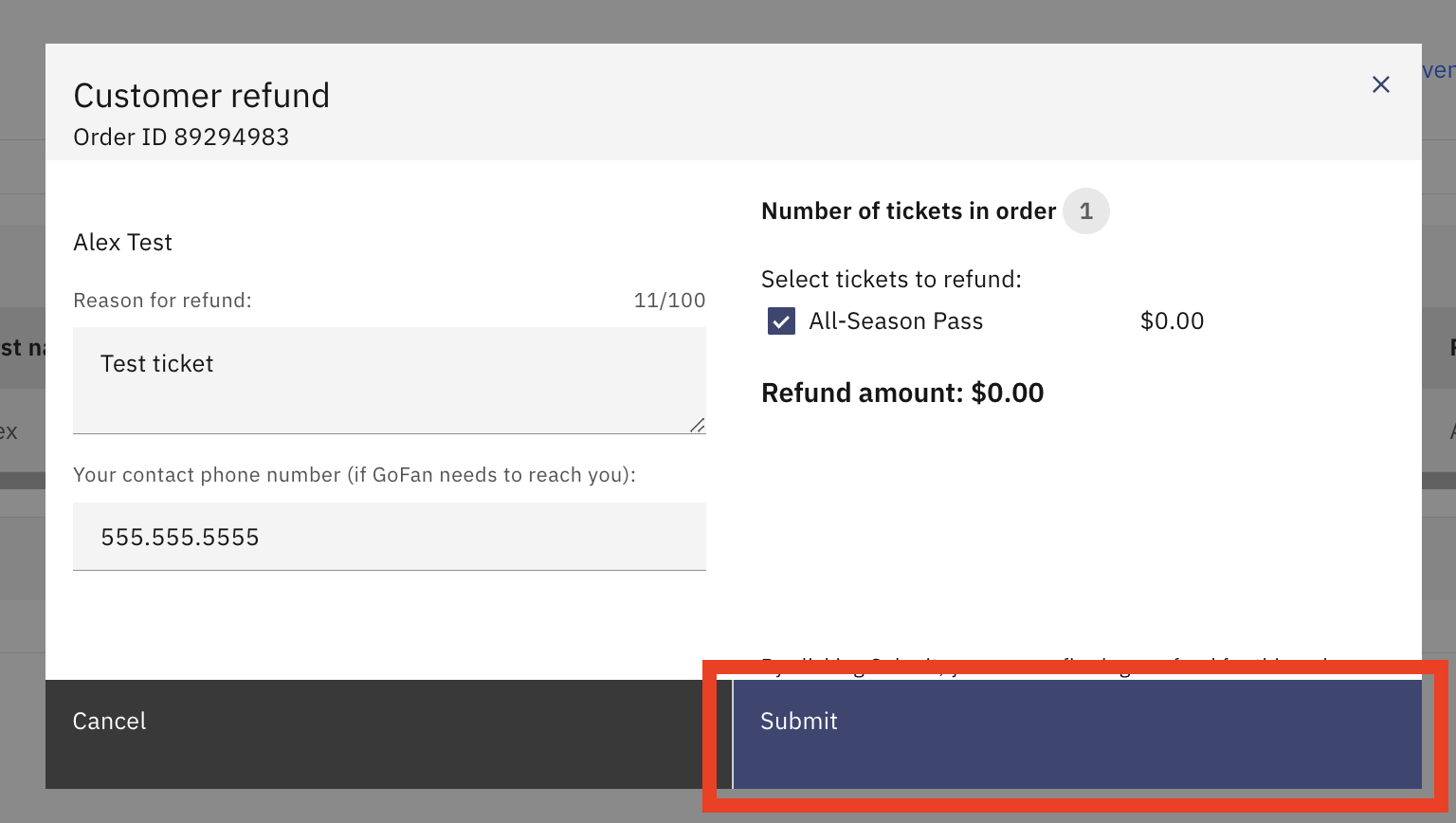 How to Request a Refund for a Fan
