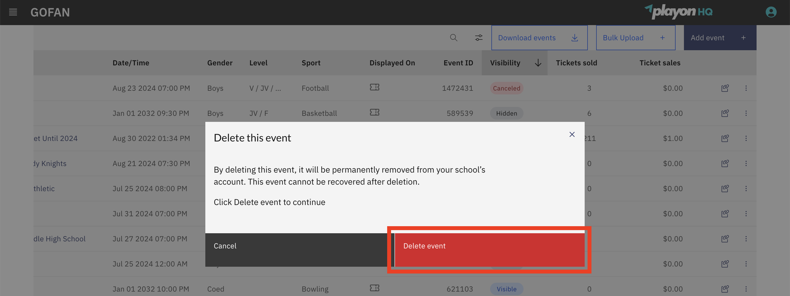 How to Reschedule, Cancel, or Delete an Event