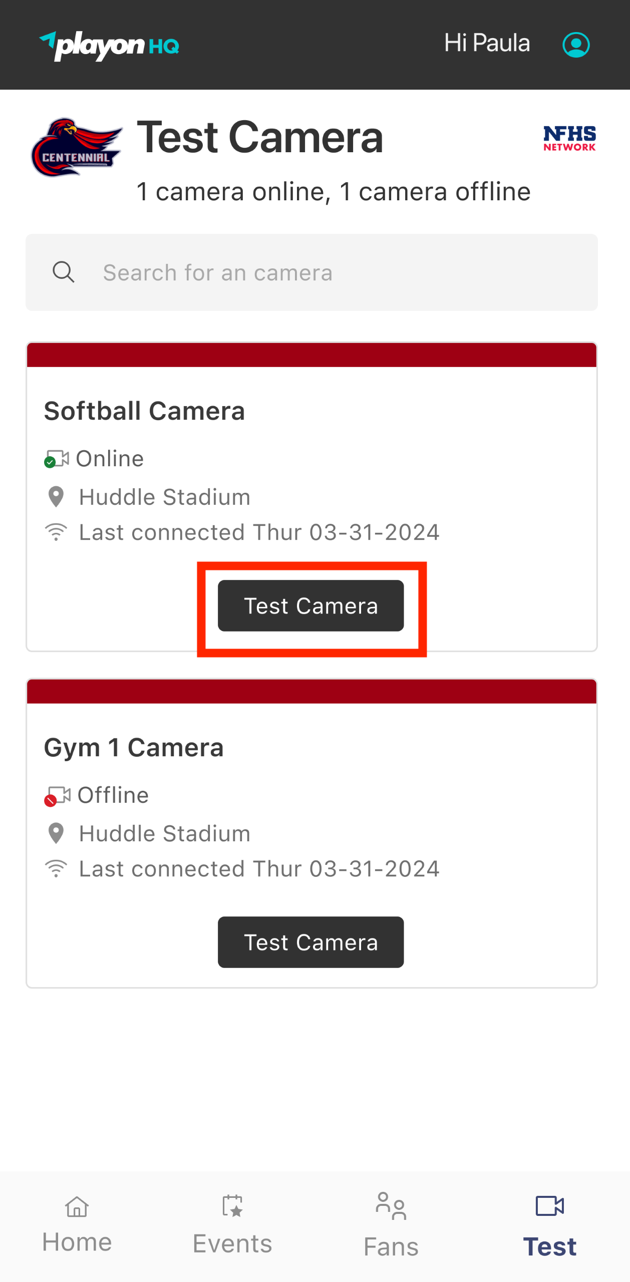 How to Run a Camera Test in Mobile HQ