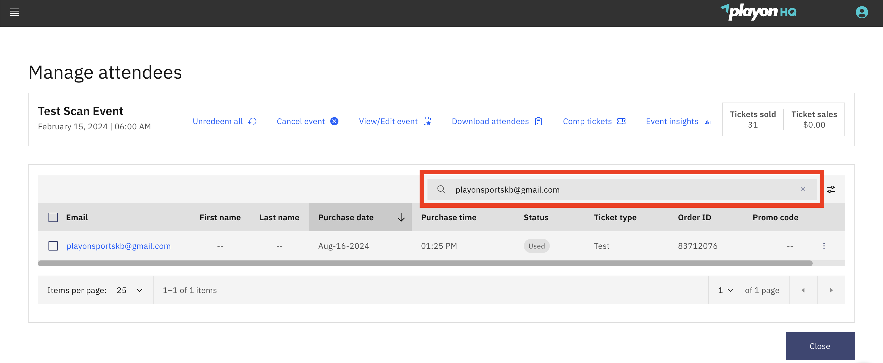How to Unredeem a Ticket