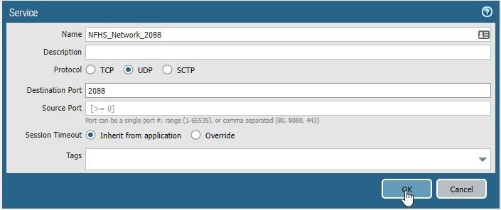 Network and Firewall Setup