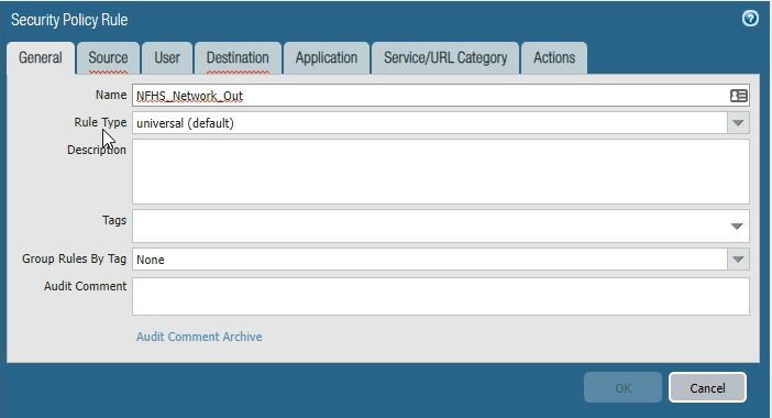 Network and Firewall Setup