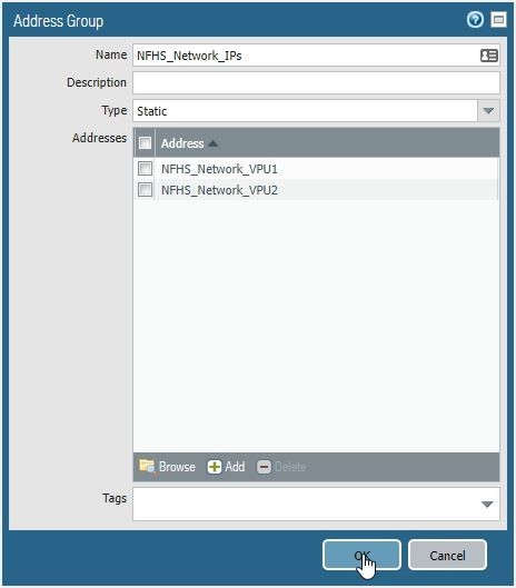 Network and Firewall Setup