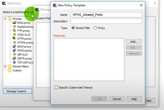 Network and Firewall Setup