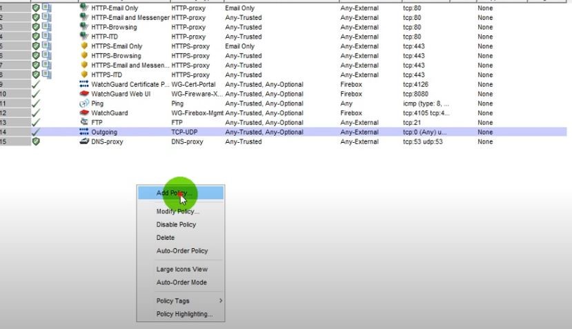 Network and Firewall Setup