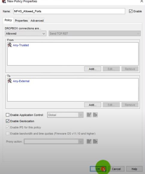 Network and Firewall Setup
