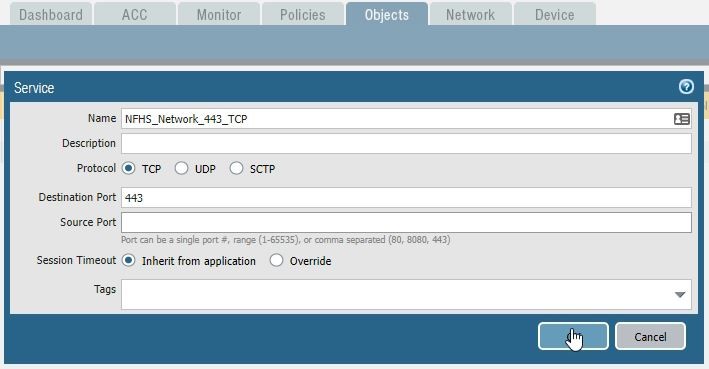 Network and Firewall Setup