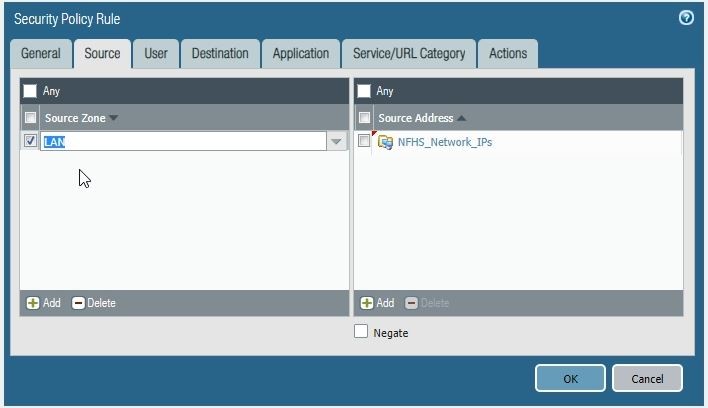 Network and Firewall Setup