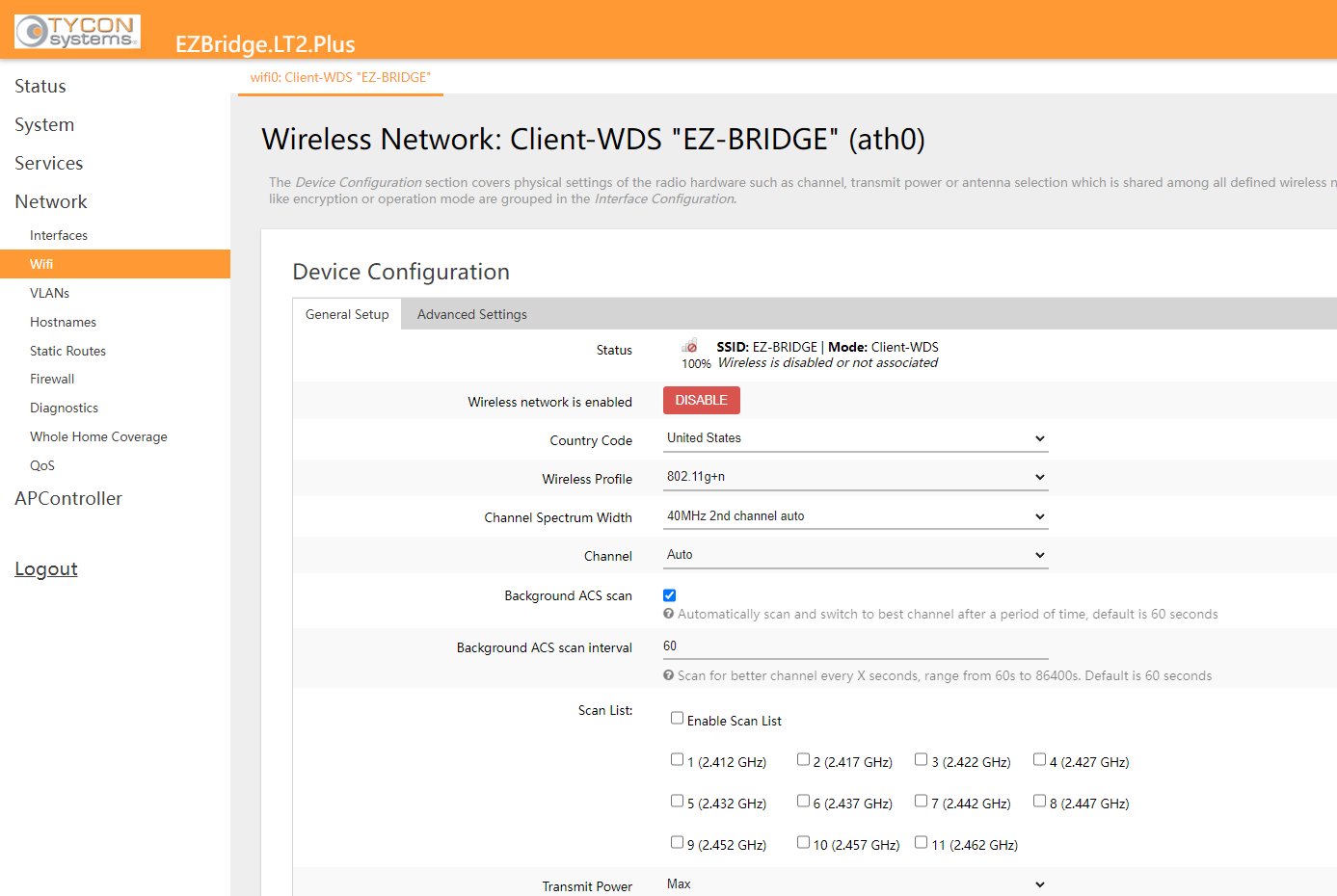 P2P Wireless Bridge Installation