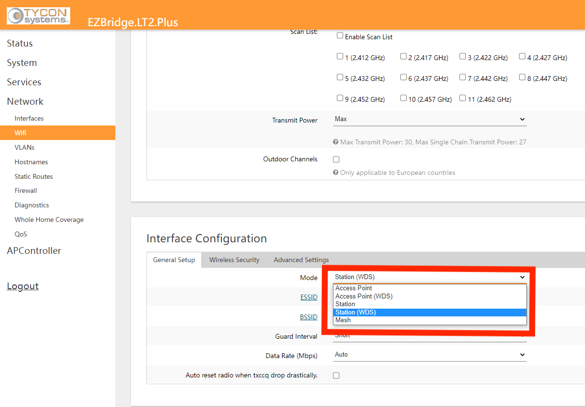 P2P Wireless Bridge Installation