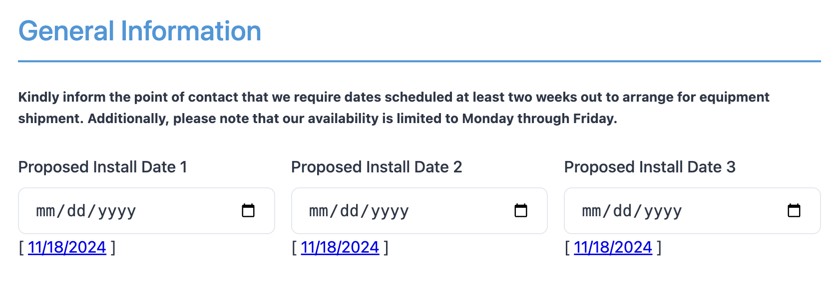 SOP for Site Survey Forms
