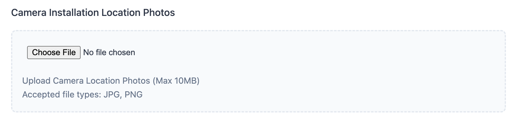 SOP for Site Survey Forms